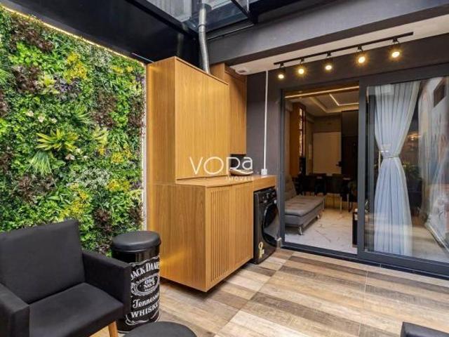Studio Garden porteira fechada com área externa privativa | Bigorrilho/Batel