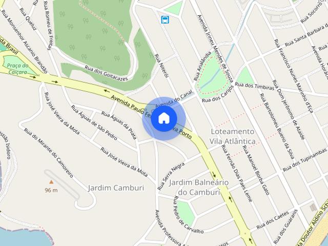 Loft para alugar no Parque Balneário Poiares, Caraguatatuba