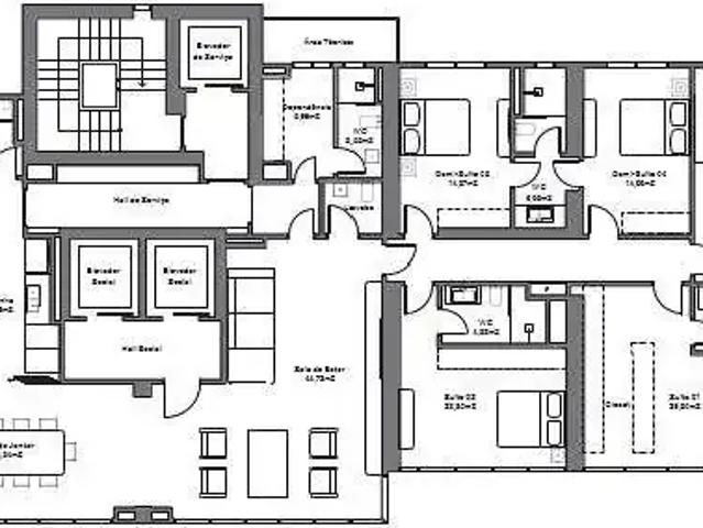 Loft para Venda em Balneário Camboriú/SC Centro 4 Quartos