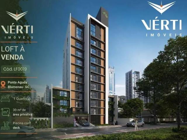 Loft para Venda em Blumenau/SC Ponta Aguda 1 Quartos