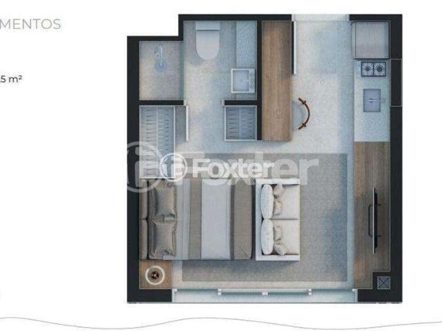 Loft para Venda em Porto Alegre/RS Floresta 1 Quartos
