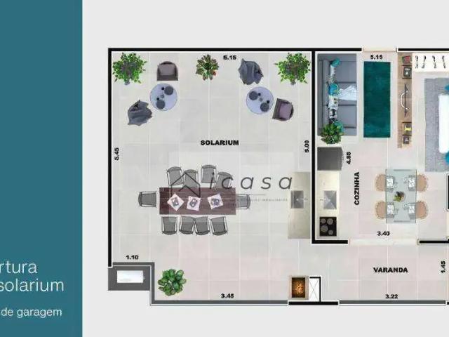 Loft para Venda em Ubatuba/SP Praia Grande 1 Quartos