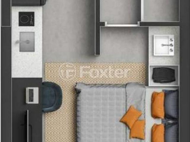 Loft, 1 dormitórios, 16.83 m², em Floresta