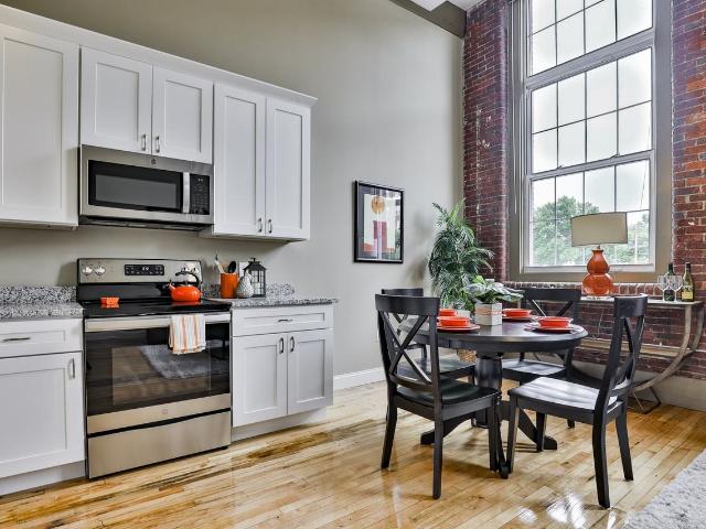 Lofts at Jefferson Mill 1 Bedroom Apartment for Rent at 670 N Commercial St, Manchester, NH 03101 Downtown Manchester