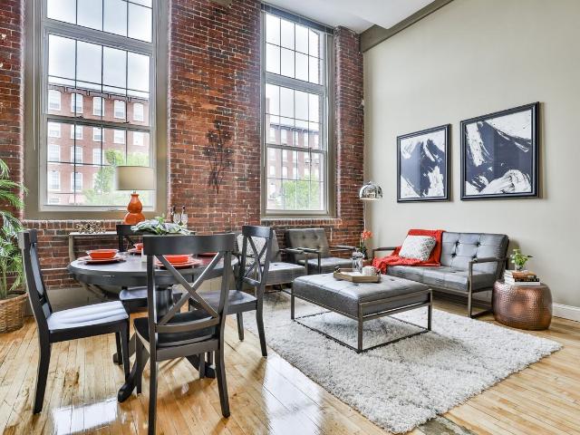 Lofts at Jefferson Mill 2 Bedroom Apartment for Rent at 670 N Commercial St, Manchester, NH 03101 Downtown Manchester