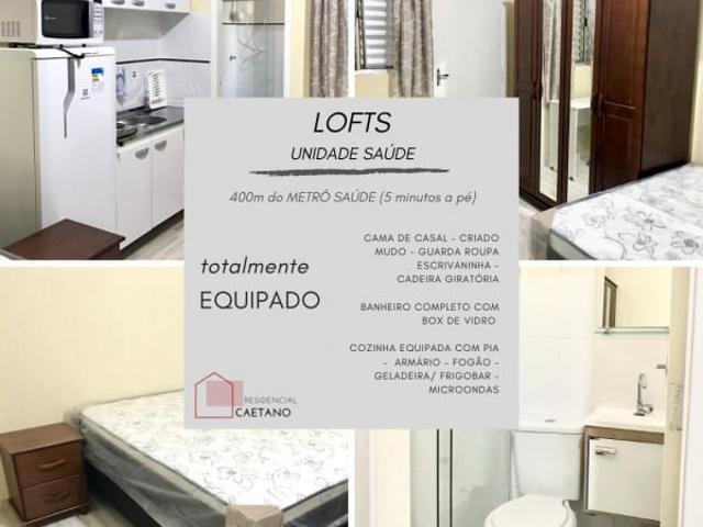 LOFTS kitnetes CAETANO QUARTO+WC+COZINHA PERTO do: METRO