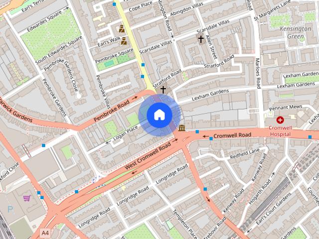 Logan House, Logan Place, W8