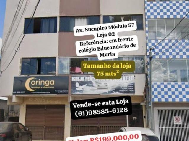 Loja comercial Avenida Sucupira Riacho Fundo 1
