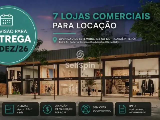 Loja / Comércio para Locação em Niterói/RJ Icaraí