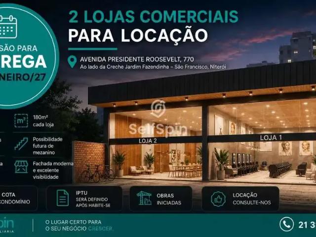Loja / Comércio para Locação em Niterói/RJ São Francisco