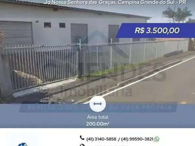 Loja / Comércio para Locação em Campina Grande do Sul/PR Jardim Nesita