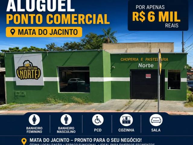 Loja / Comércio para Locação em Campo Grande/MS Mata do Jacinto
