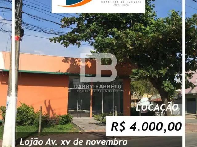 Loja / Comércio para Locação em Campos dos Goytacazes/RJ Caju
