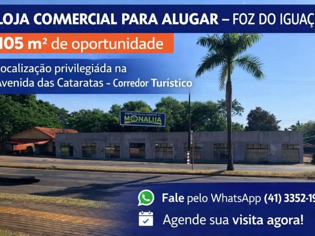 Loja / Comércio para Locação em Foz do Iguaçu/PR Yolanda