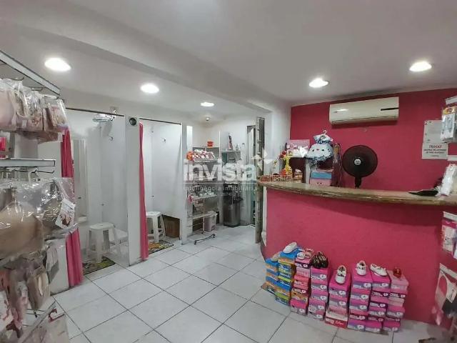 Loja / Comércio para Locação em São Vicente/SP Centro 1 Quartos