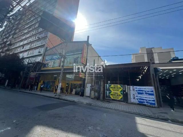 Loja / Comércio para Locação em São Vicente/SP Centro 1 Quartos