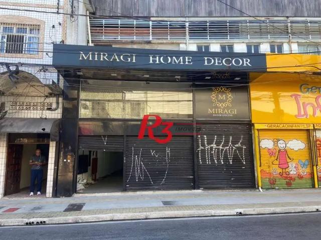 Loja / Comércio para Locação em São Vicente/SP Centro