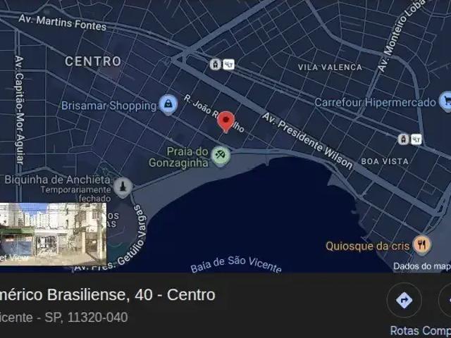 Loja / Comércio para Locação em São Vicente/SP Centro