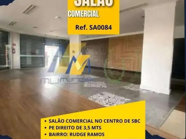 Loja / Comércio para Locação em São Bernardo do Campo/SP Rudge Ramos