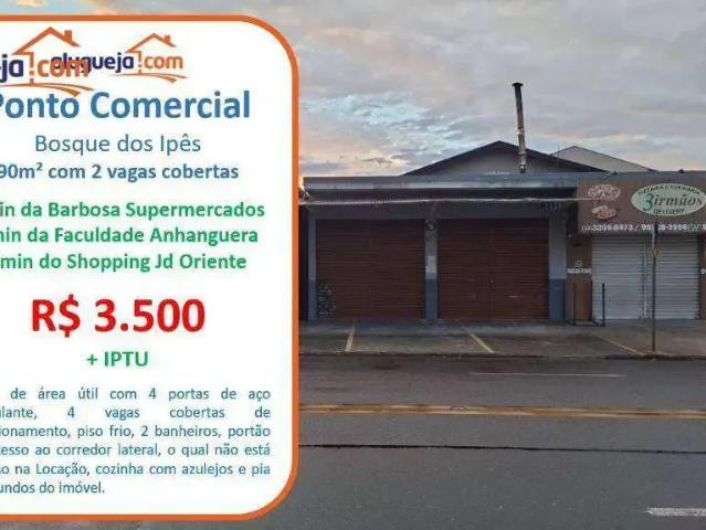 Loja / Comércio para Locação em São José dos Campos/SP Residencial Bosque dos Ipês