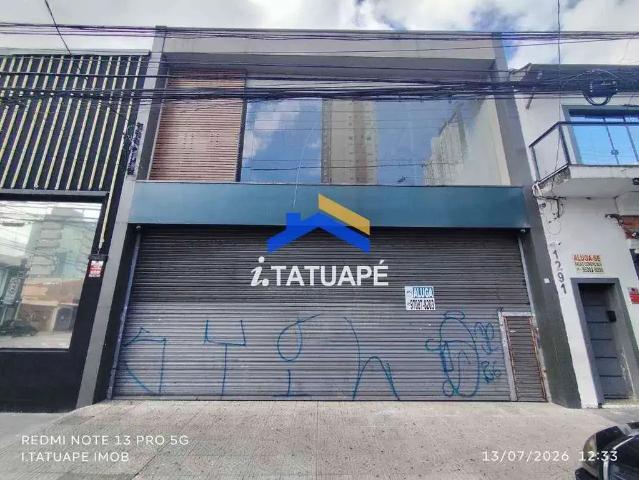 Loja / Comércio para Locação em São Paulo/SP Tatuapé
