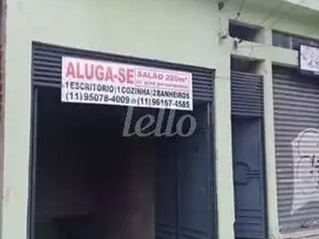 Loja / Comércio para Locação em São Paulo/SP Vila Marieta
