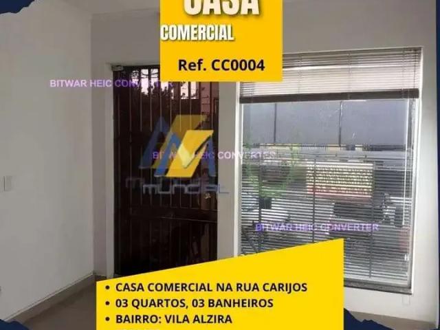 Loja / Comércio para Locação em Santo André/SP Vila Alzira 3 Quartos