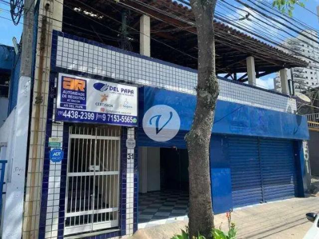 Loja / Comércio para Locação em Santo André/SP Vila Bastos