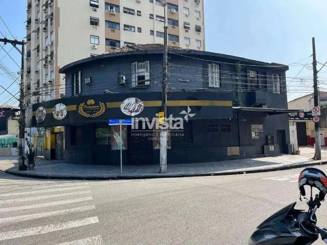 Loja / Comércio para Locação em Santos/SP Macuco 2 Quartos
