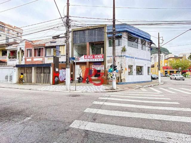Loja / Comércio para Locação em Santos/SP Marapé