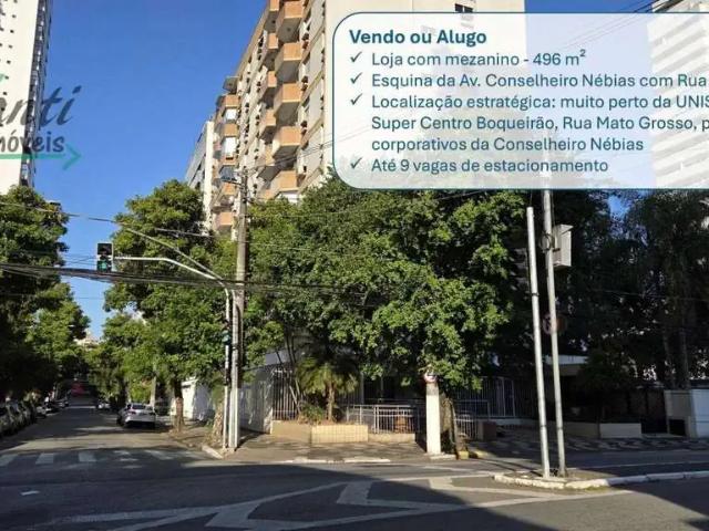 Loja / Comércio para Locação em Santos/SP Boqueirão