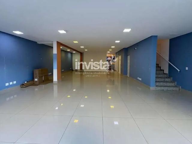 Loja / Comércio para Locação em Santos/SP Boqueirão 3 Quartos