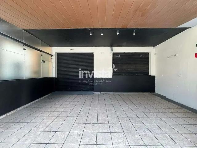 Loja / Comércio para Locação em Santos/SP Campo Grande 1 Quartos