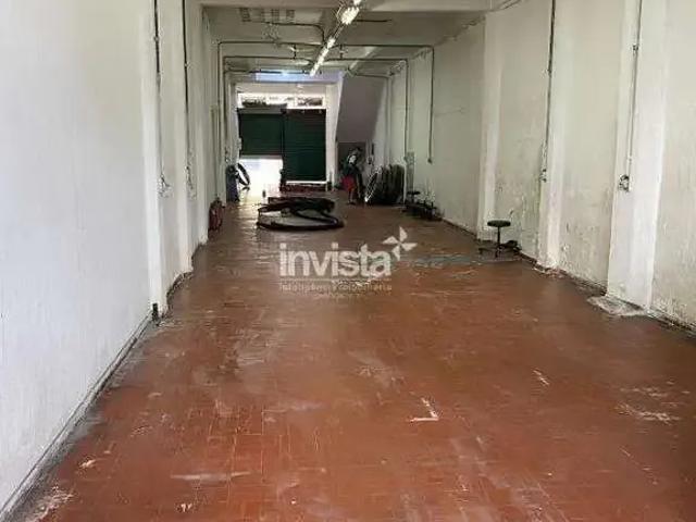 Loja / Comércio para Locação em Santos/SP Centro