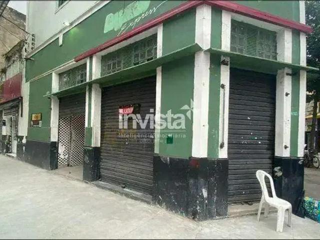Loja / Comércio para Locação em Santos/SP Centro
