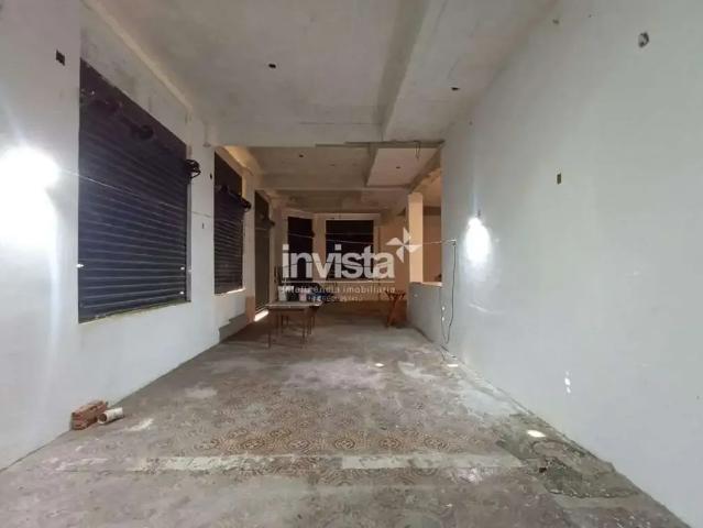Loja / Comércio para Locação em Santos/SP Centro