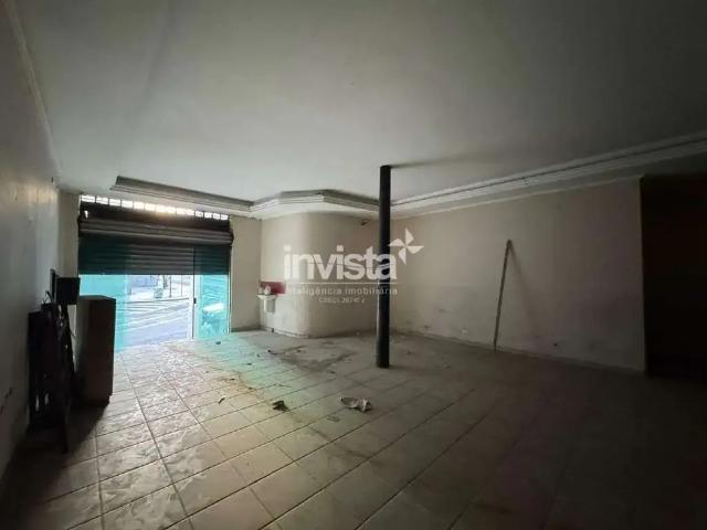 Loja / Comércio para Locação em Santos/SP Centro
