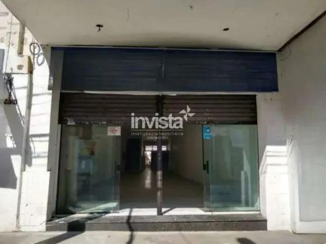 Loja / Comércio para Locação em Santos/SP Centro 1 Quartos