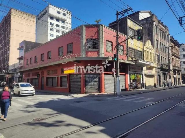 Loja / Comércio para Locação em Santos/SP Centro 1 Quartos