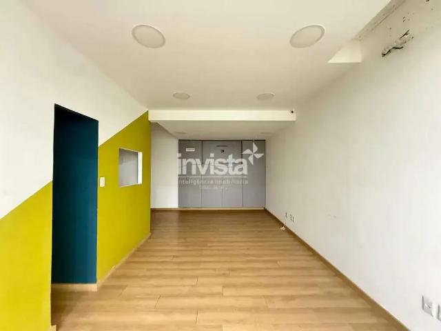 Loja / Comércio para Locação em Santos/SP Centro 1 Quartos