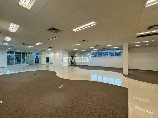 Loja / Comércio para Locação em Santos/SP Estuário 1 Quartos