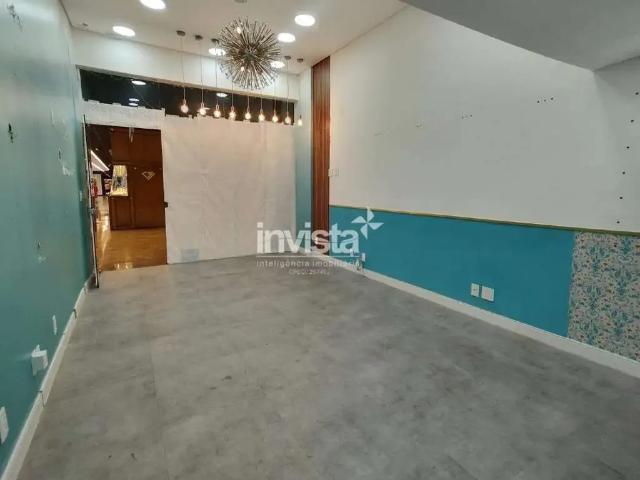 Loja / Comércio para Locação em Santos/SP Gonzaga