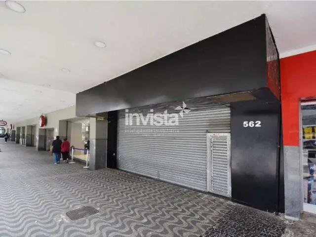 Loja / Comércio para Locação em Santos/SP Gonzaga