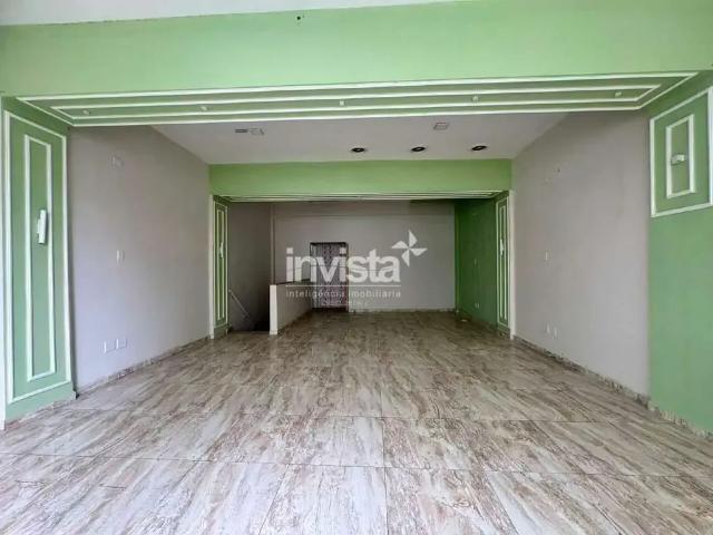 Loja / Comércio para Locação em Santos/SP Gonzaga