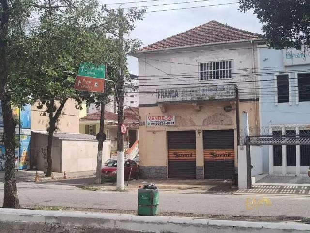 Loja / Comércio para Locação em Santos/SP Vila Belmiro