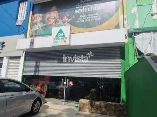 Loja / Comércio para Locação em Santos/SP Vila Belmiro