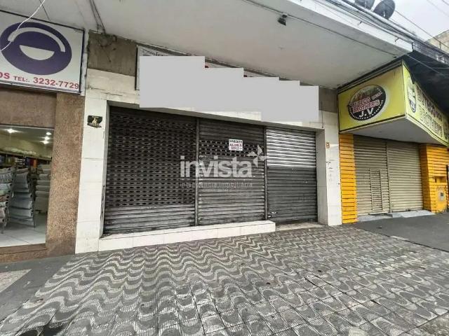 Loja / Comércio para Locação em Santos/SP Vila Mathias