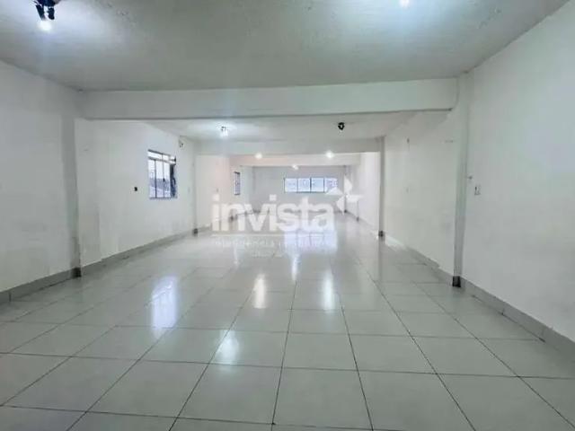 Loja / Comércio para Locação em Santos/SP Vila Mathias