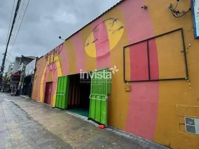 Loja / Comércio para Locação em Santos/SP Vila Mathias