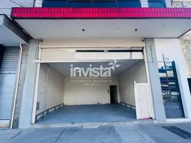 Loja / Comércio para Locação em Santos/SP Vila Mathias